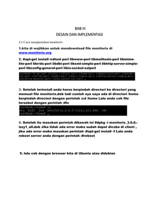 Monitorix server | PDF