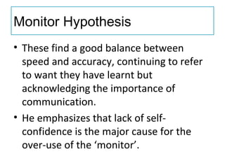 Monitor Model Theory | PPT