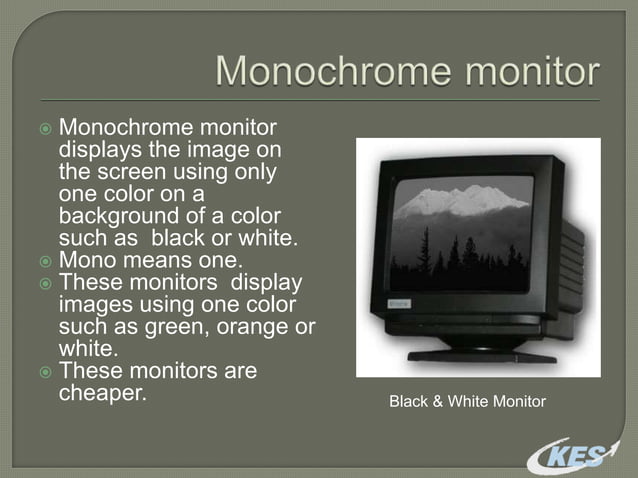 Monitors | PPTX | Eye and Vision Conditions | Diseases and Conditions