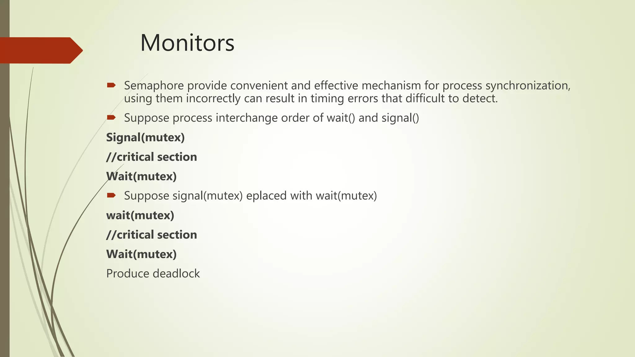 Monitors | PPT