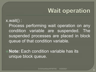 Process Synchronization - Monitors | PPTX