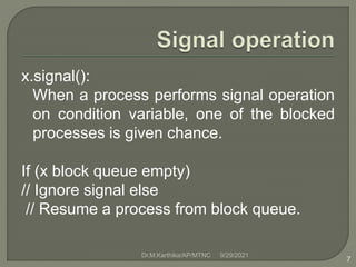 Process Synchronization - Monitors | PPTX