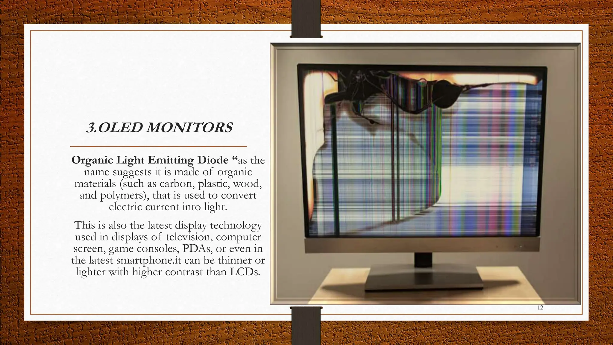 Types of Monitors and their functions and ap | PPTX