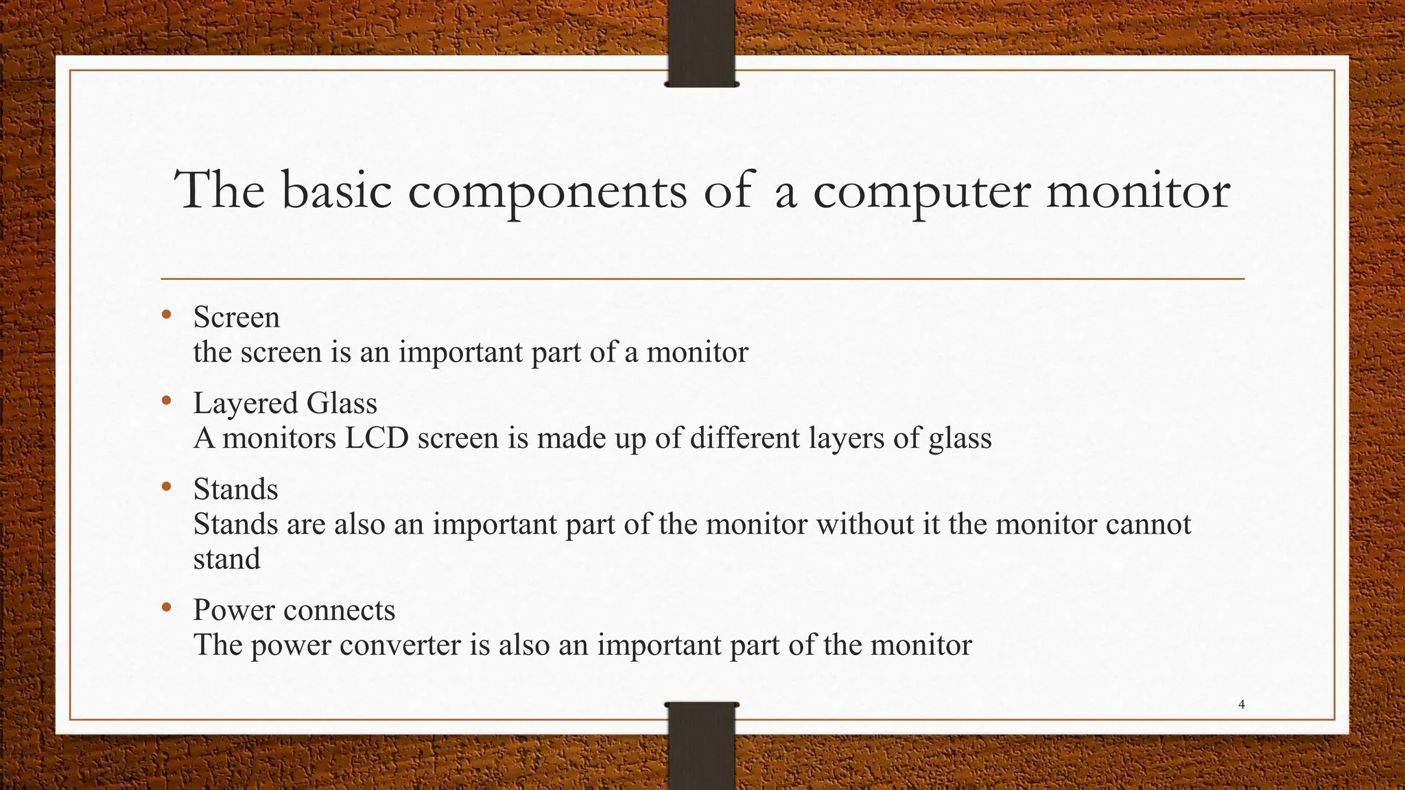 Types of Monitors and their functions and ap | PPTX