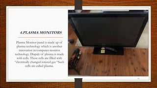 Types of Monitors and their functions and ap | PPTX