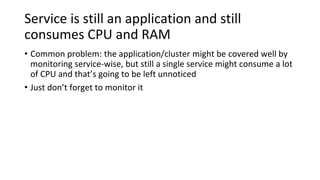 Monitoring microservice applications: An SRE’s perspective | PPT