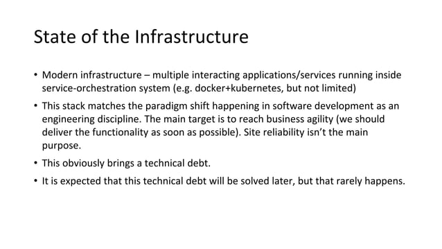 Monitoring microservice applications: An SRE’s perspective | PPT