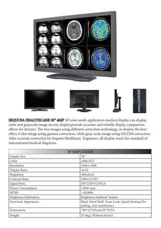 Medical Diagnostic Grade Monitors for Radiology | PDF