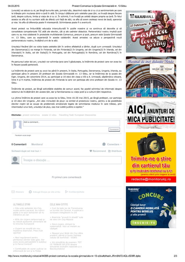 Monitorul de Cluj | PDF