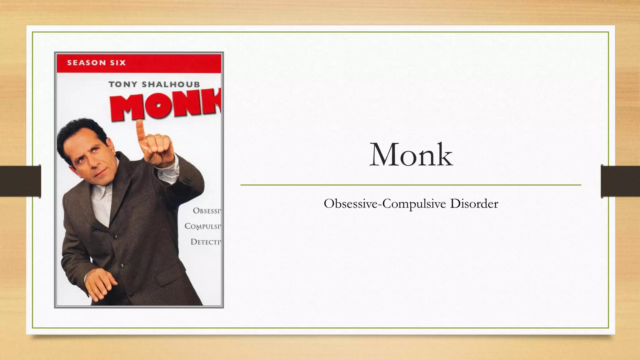 Brandon Smith's "Monk" Block Buster Project | PPT