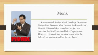 Brandon Smith's "Monk" Block Buster Project | PPT