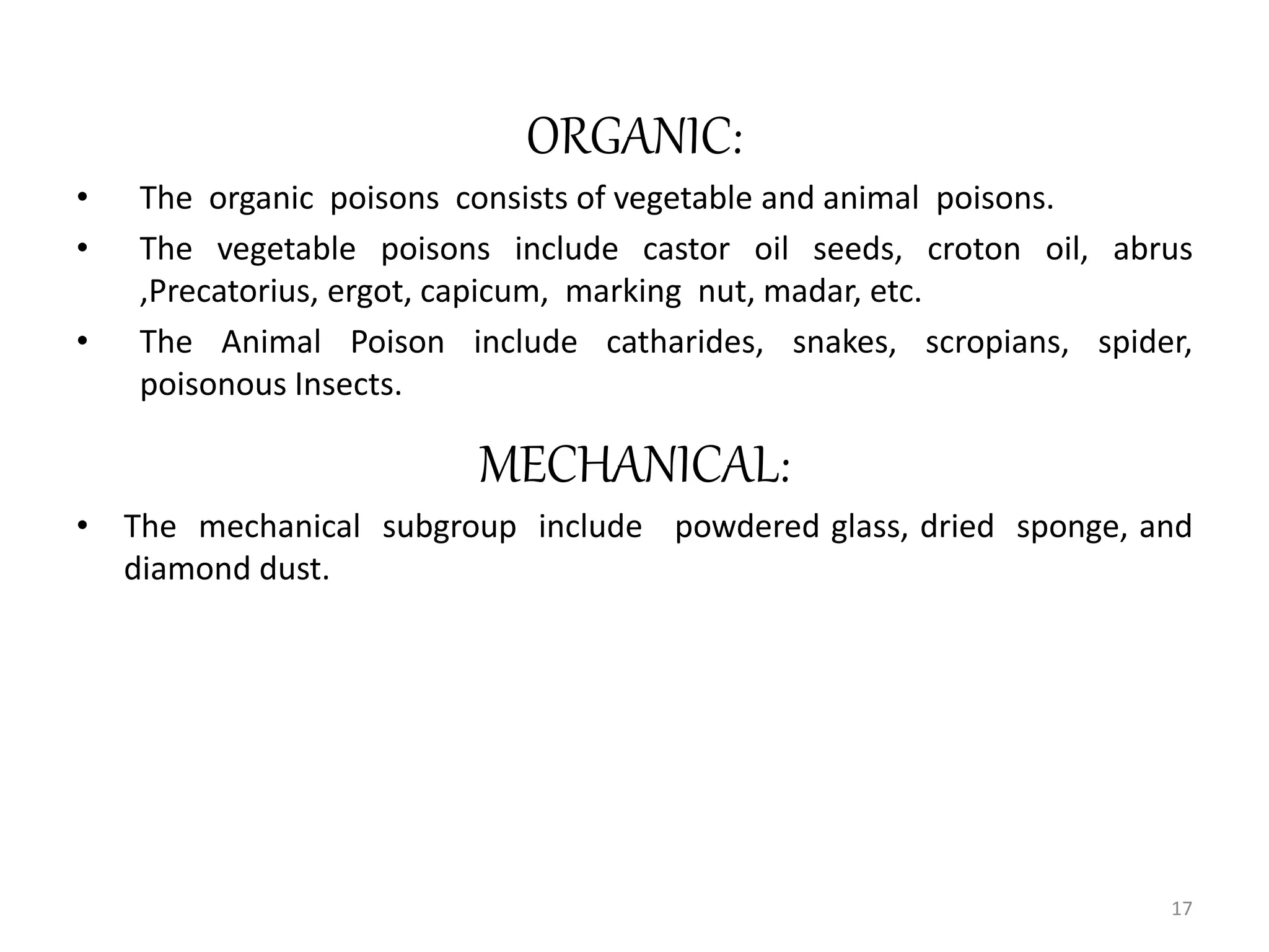 poison and forensic importance | PPTX