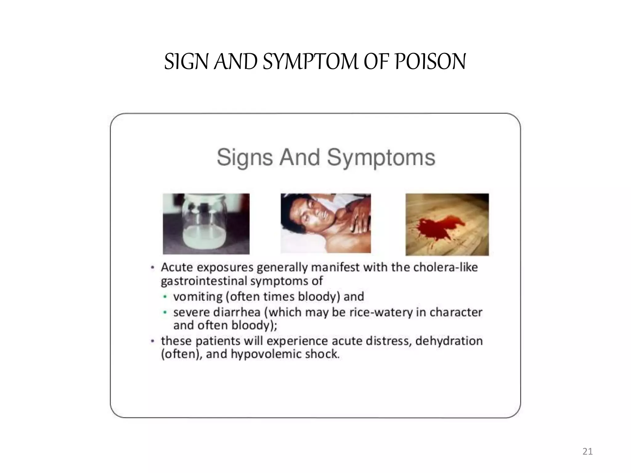 poison and forensic importance | PPTX