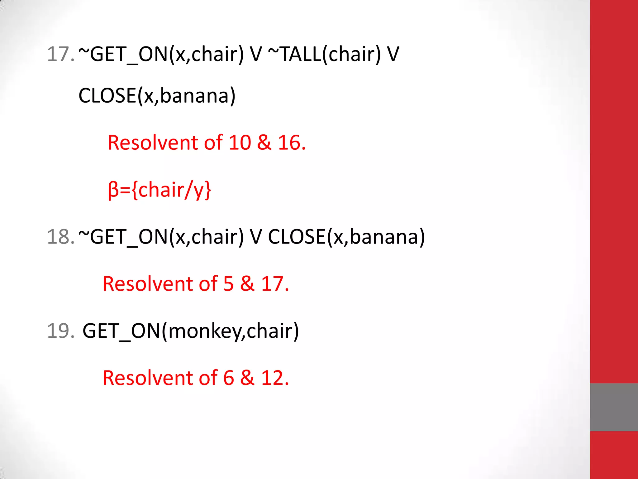 Monkey & banana problem in AI | PPTX