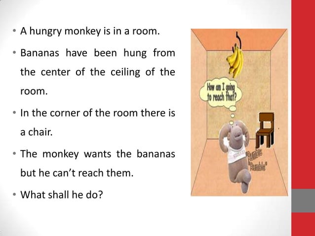 Monkey & banana problem in AI | PPTX