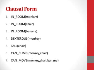 Monkey & banana problem in AI | PPTX