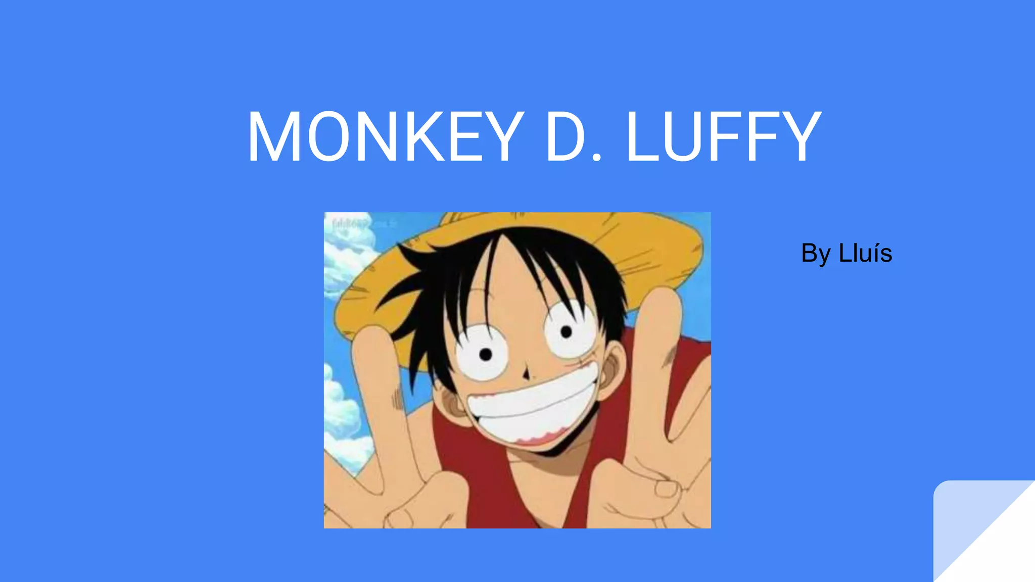 Monkey d. luffy | PPTX