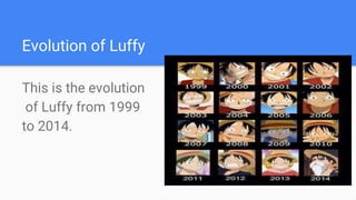 Monkey d. luffy | PPTX