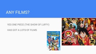 Monkey d. luffy | PPTX