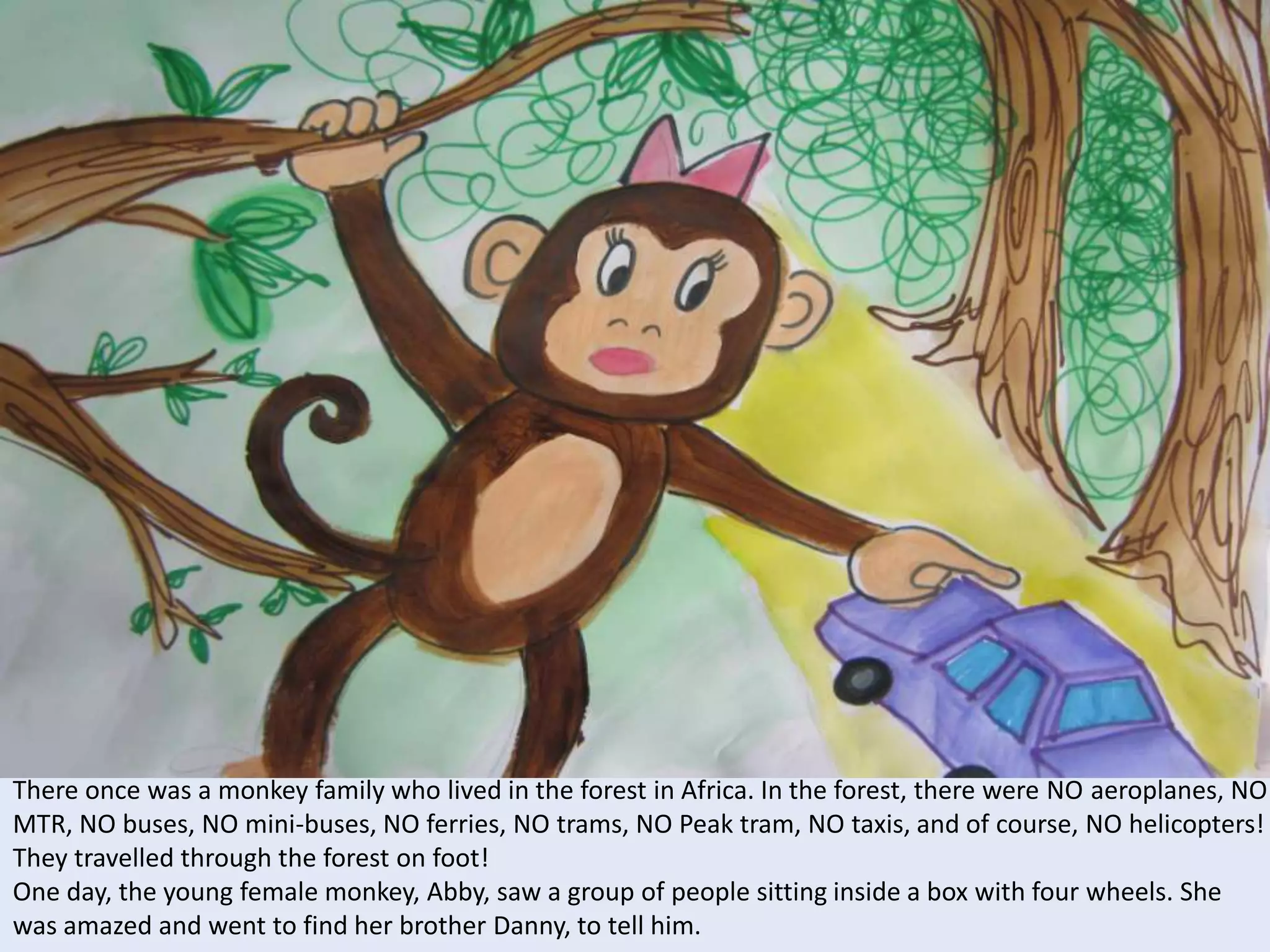 Monkey family | PPTX