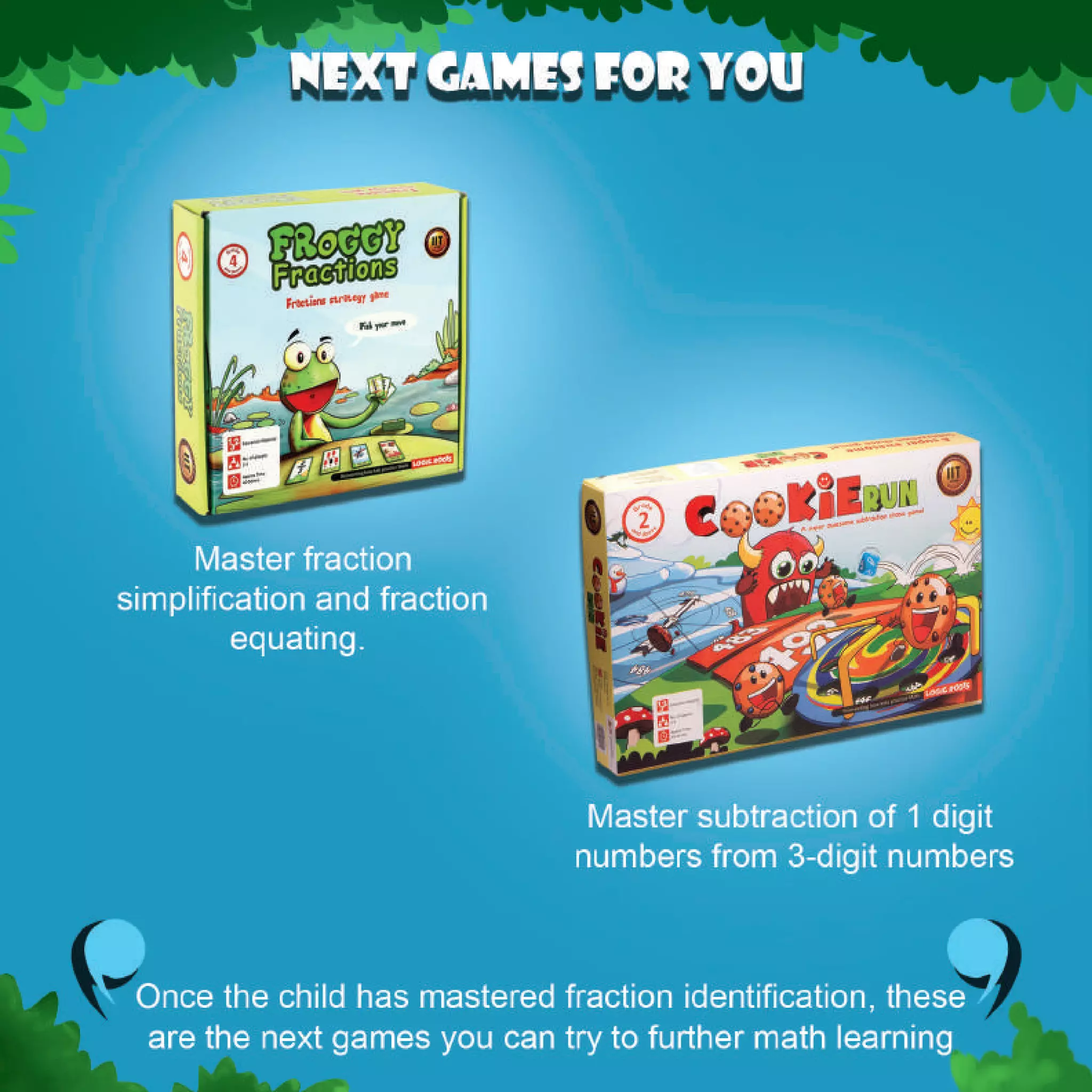 Fractions Card Game - Monkey Fractions. 8 times more math practice | PDF