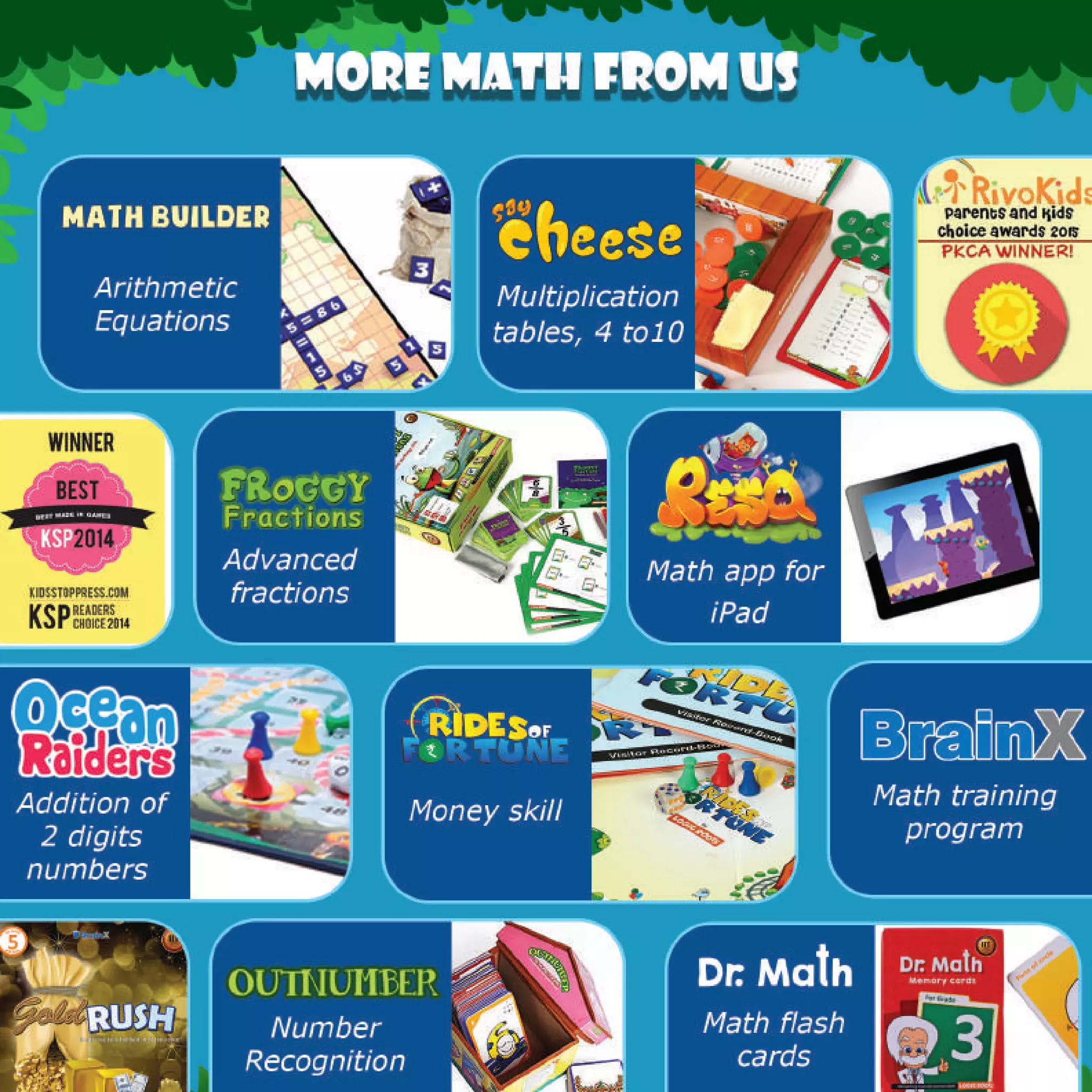 Fractions Card Game - Monkey Fractions. 8 times more math practice | PDF