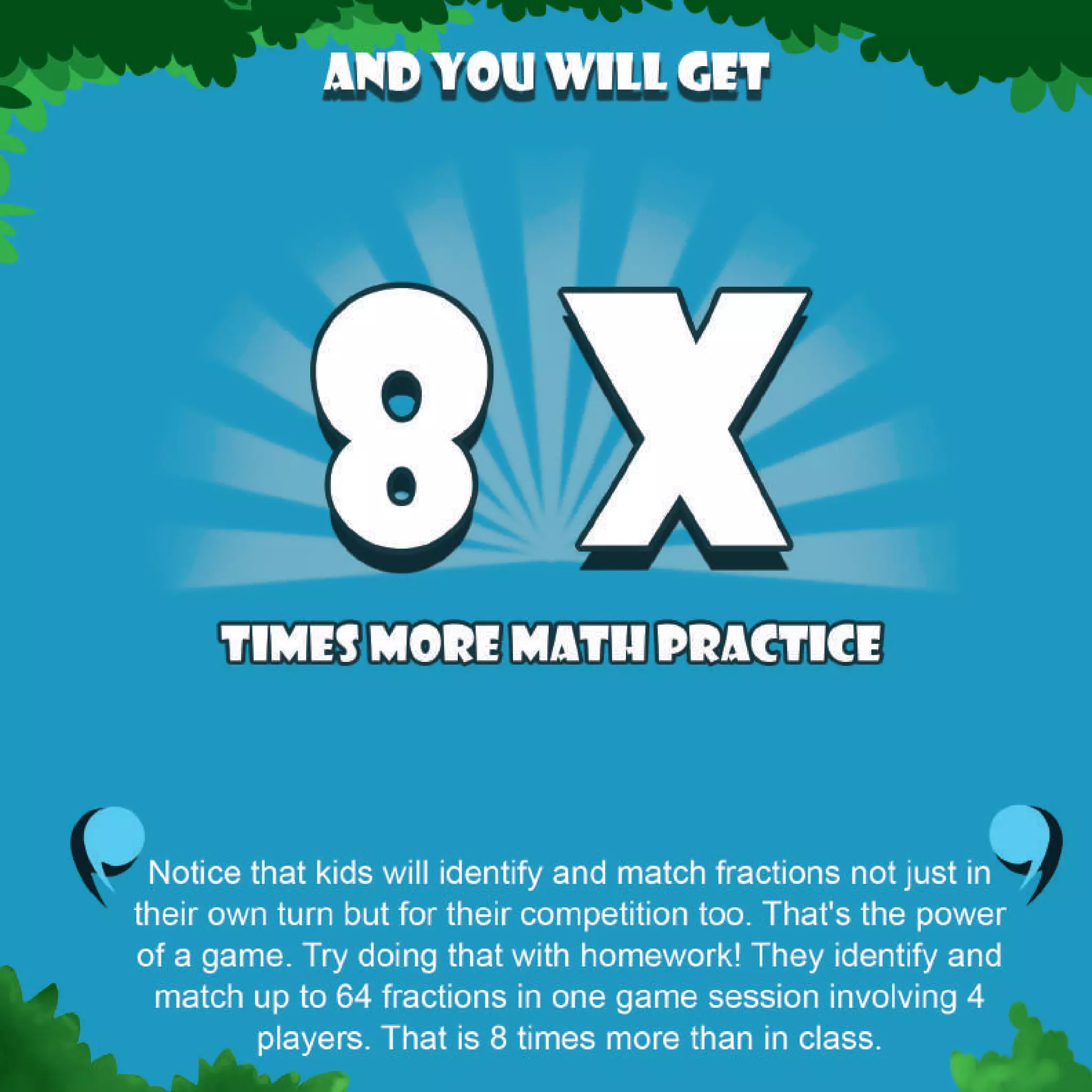 Fractions Card Game - Monkey Fractions. 8 times more math practice | PDF