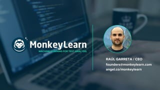 Monkeylearn Pitch Deck | PPT
