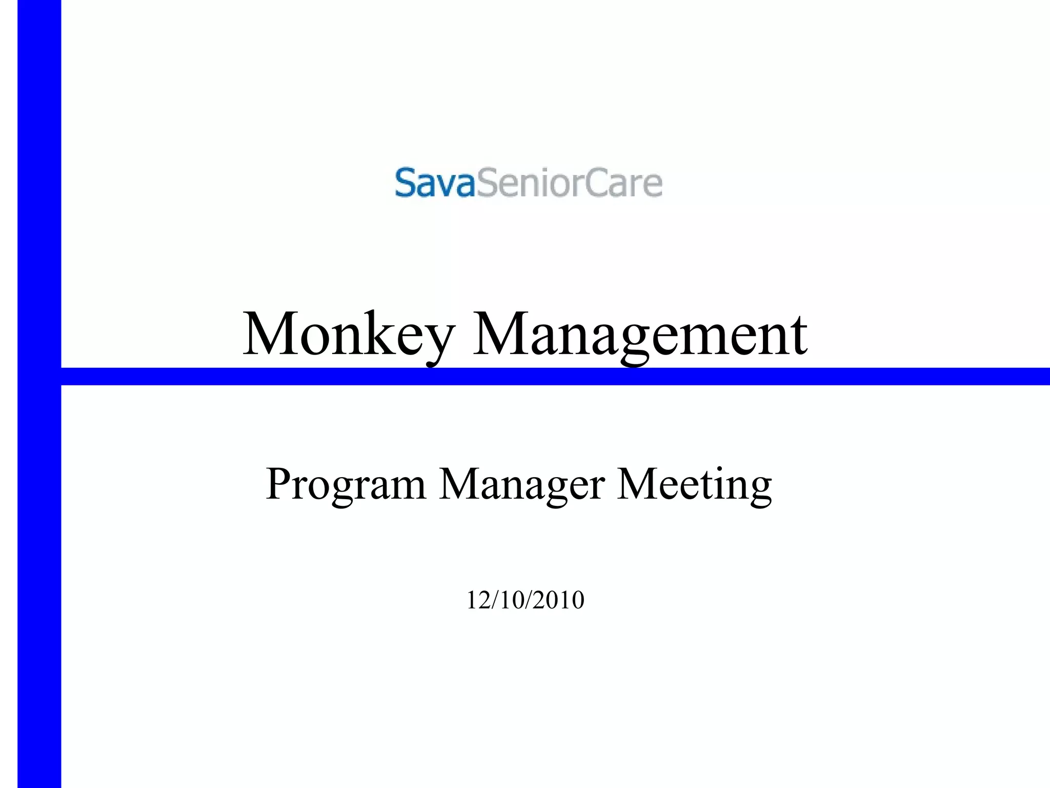 Monkey Management | PPT