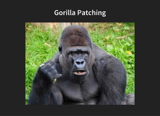 Monkey patching in Ruby | PPT