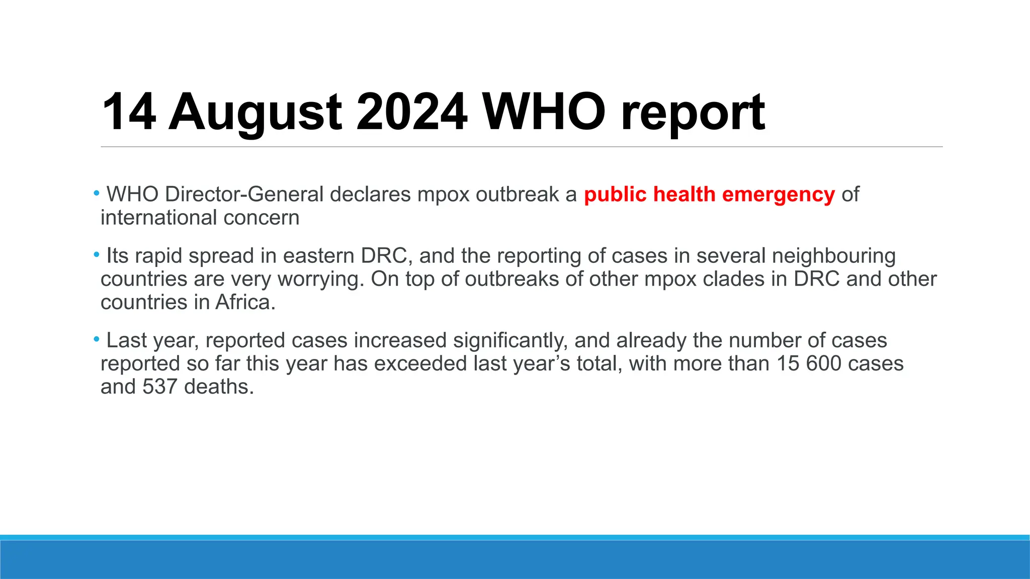 monkeypox.pptx Mpox outbreak/ spread and control | PPTX