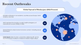 Monkeypox Disease Overview and Prevention PowerPoint Template | PPTX