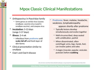 Monkey Pox slides; Get to learn the risk factors,presentation and ...