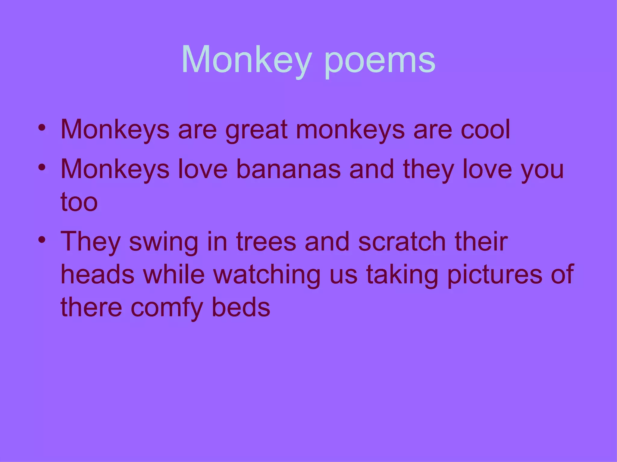 Monkeys and gorillas! | PPT