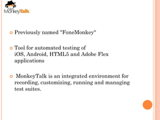Monkey talk | PPTX