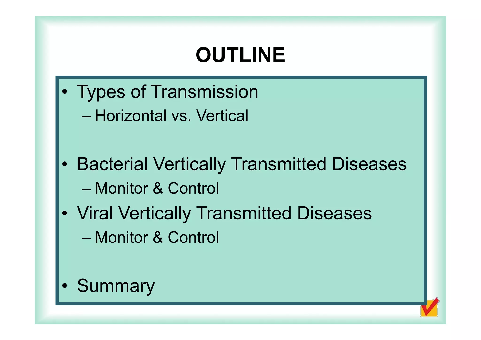 Monitor and Control of Vertically Transmitted Poultry Diseases | PDF ...