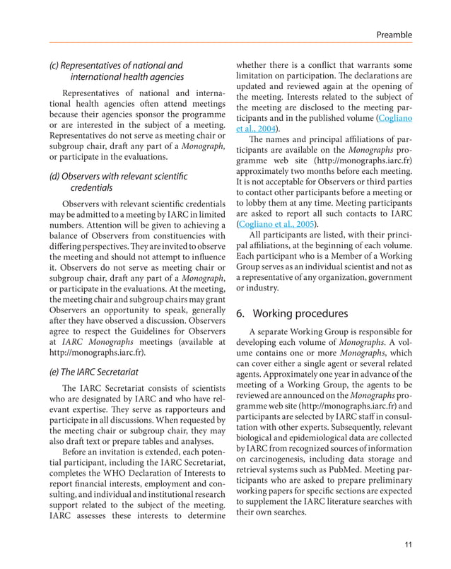 IARC Monographs on the Evaluation of Carcinogenic Risks to Humans | PDF