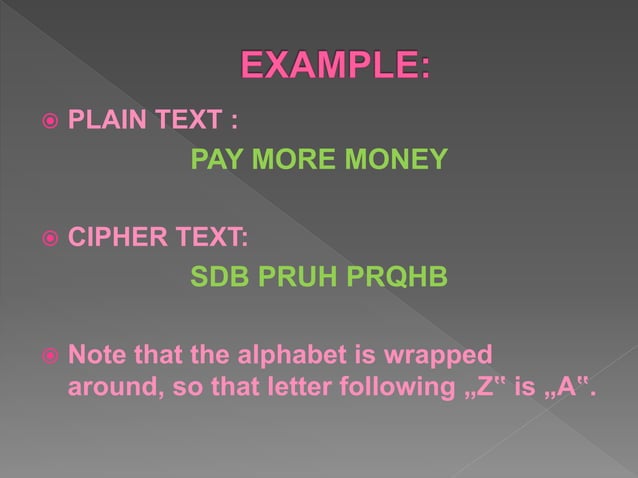 Monoalphabetic Substitution Cipher | PPT | Programming Languages | Computing
