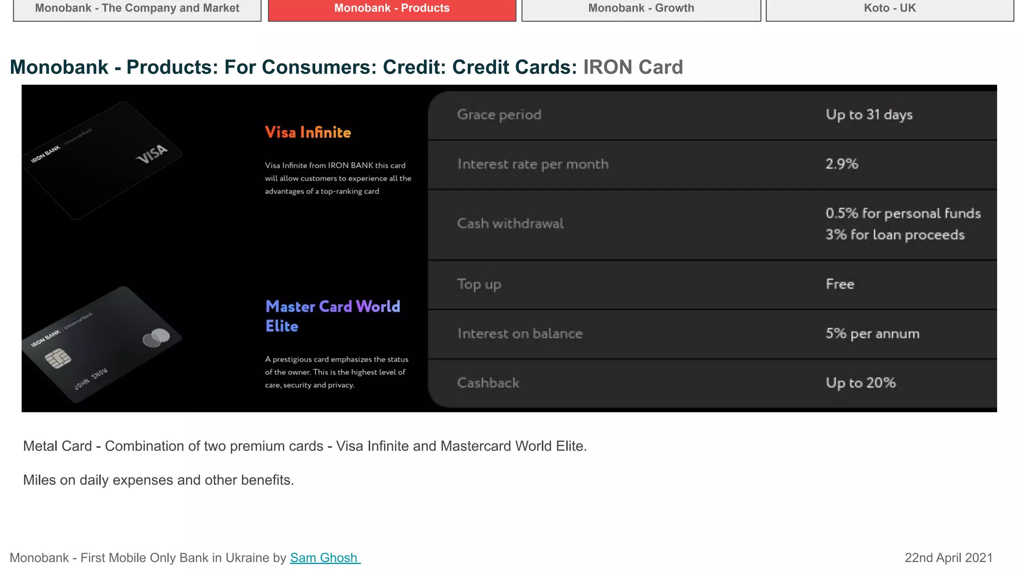 Monobank - First Mobile Only Bank in Ukraine | PDF | Credit Cards | Personal Debt