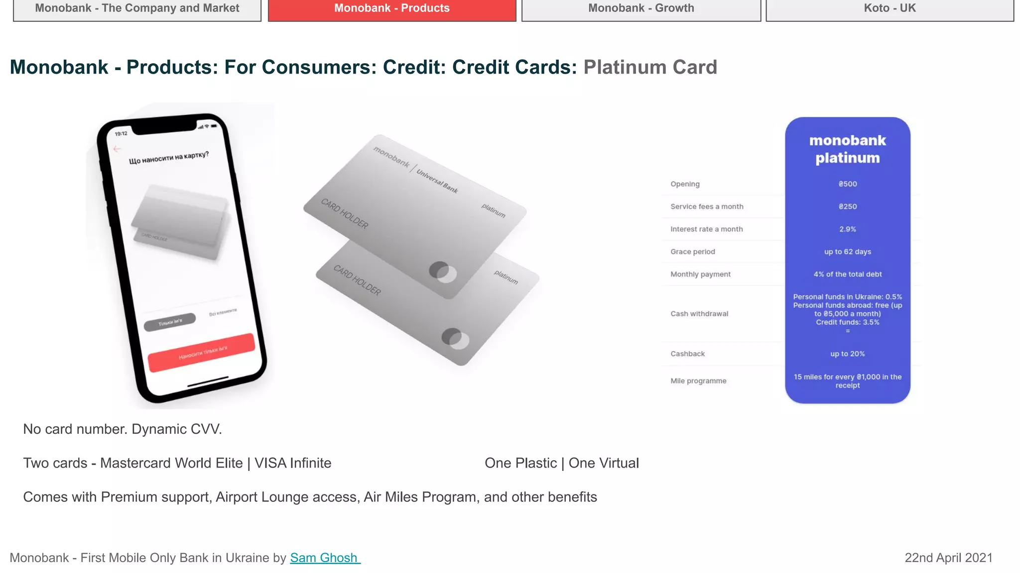 Monobank - First Mobile Only Bank in Ukraine | PDF | Credit Cards | Personal Debt