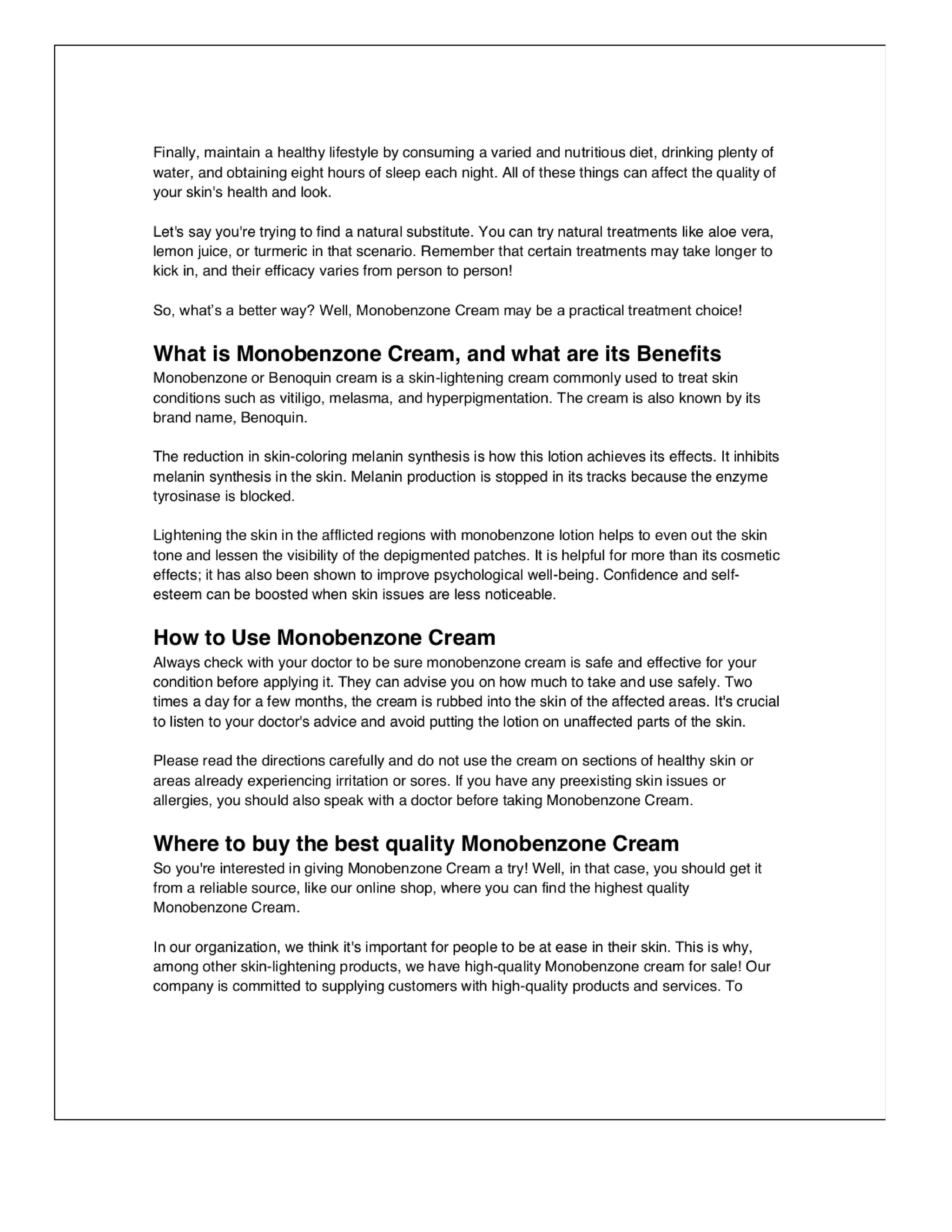 Monobenzone Serum.pdf