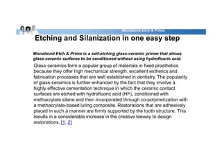 Monobond etch & prime | PDF