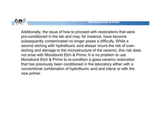 Monobond etch & prime | PDF