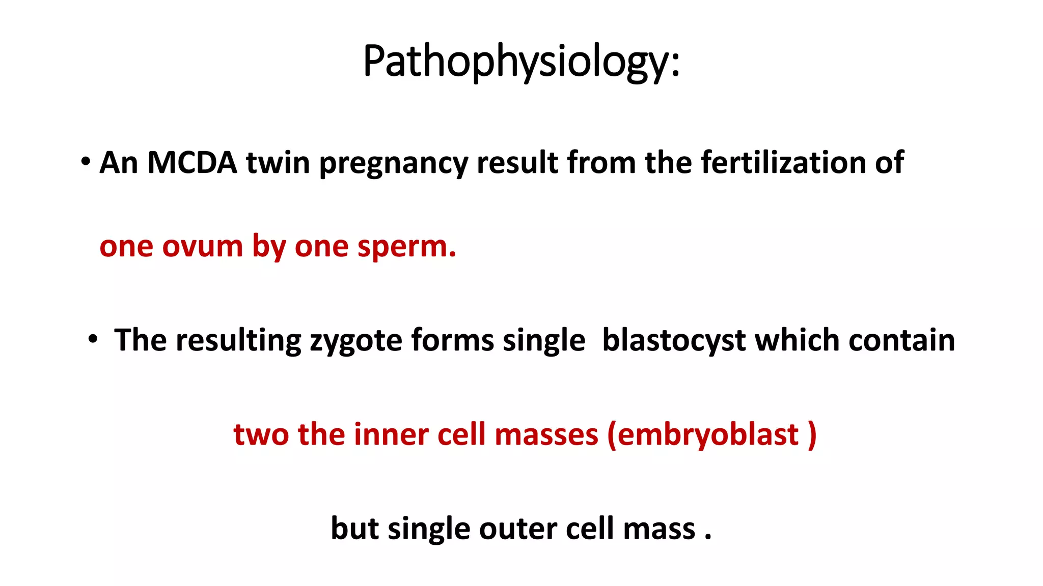 Anatomy of Monochorionic diamniotic twin | PPTX