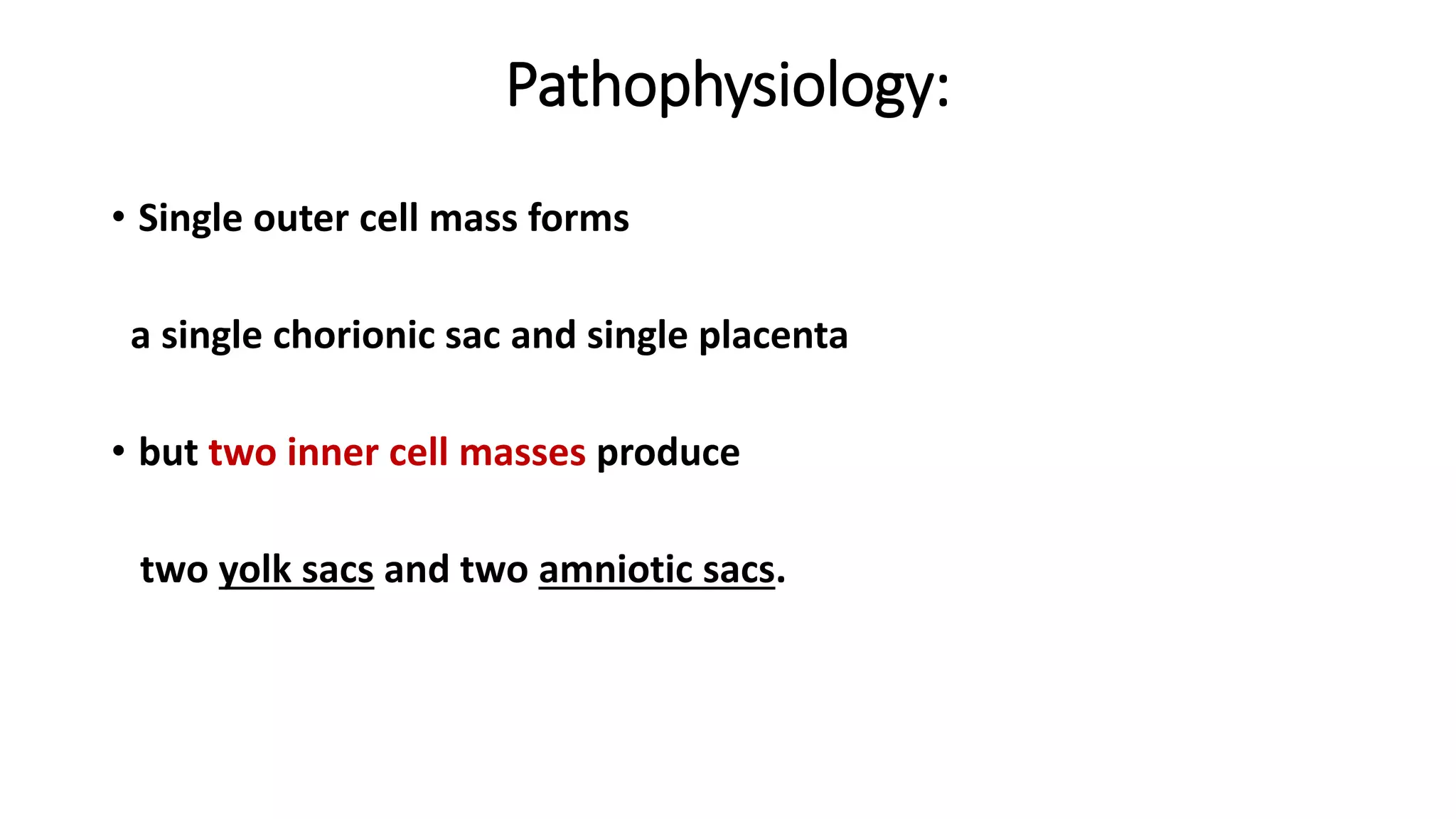Anatomy of Monochorionic diamniotic twin | PPTX