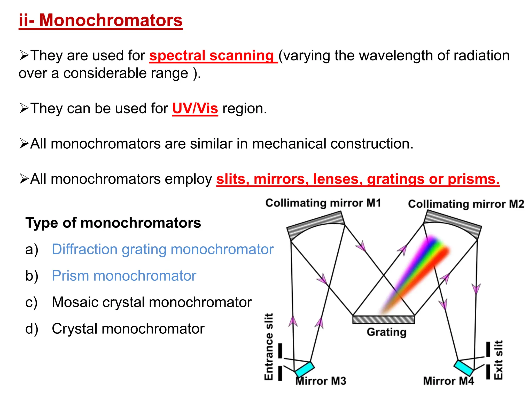 Monochromators and Spectrophotometer.ppt