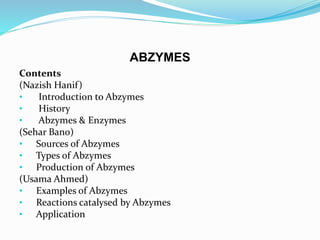 Monoclonal and abzymes | PPTX