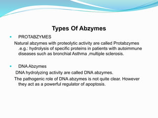 Monoclonal and abzymes | PPTX | Chemistry | Science