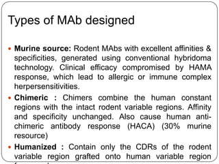 Monoclonal antibodies | PPTX