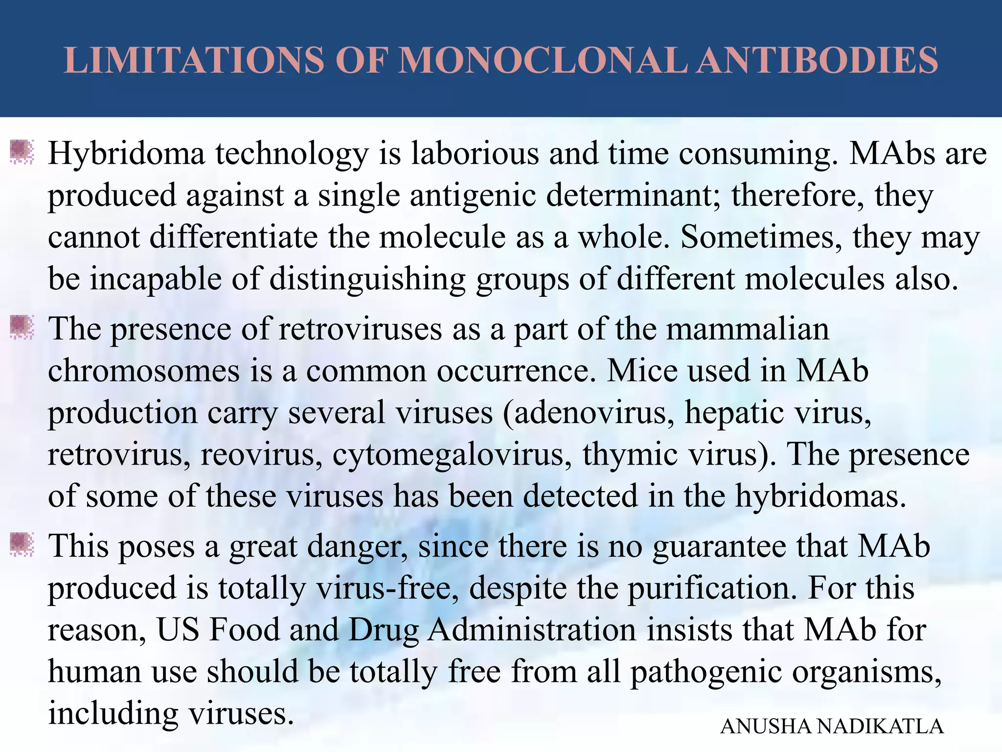 MONOCLONAL ANTIBODIES ( MAB ) | PPTX